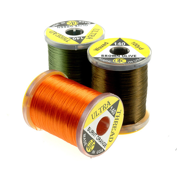 UTC Ultra Thread 140 Fl. Fire Orange | Fly Tying \ Threads, Tinsels ...