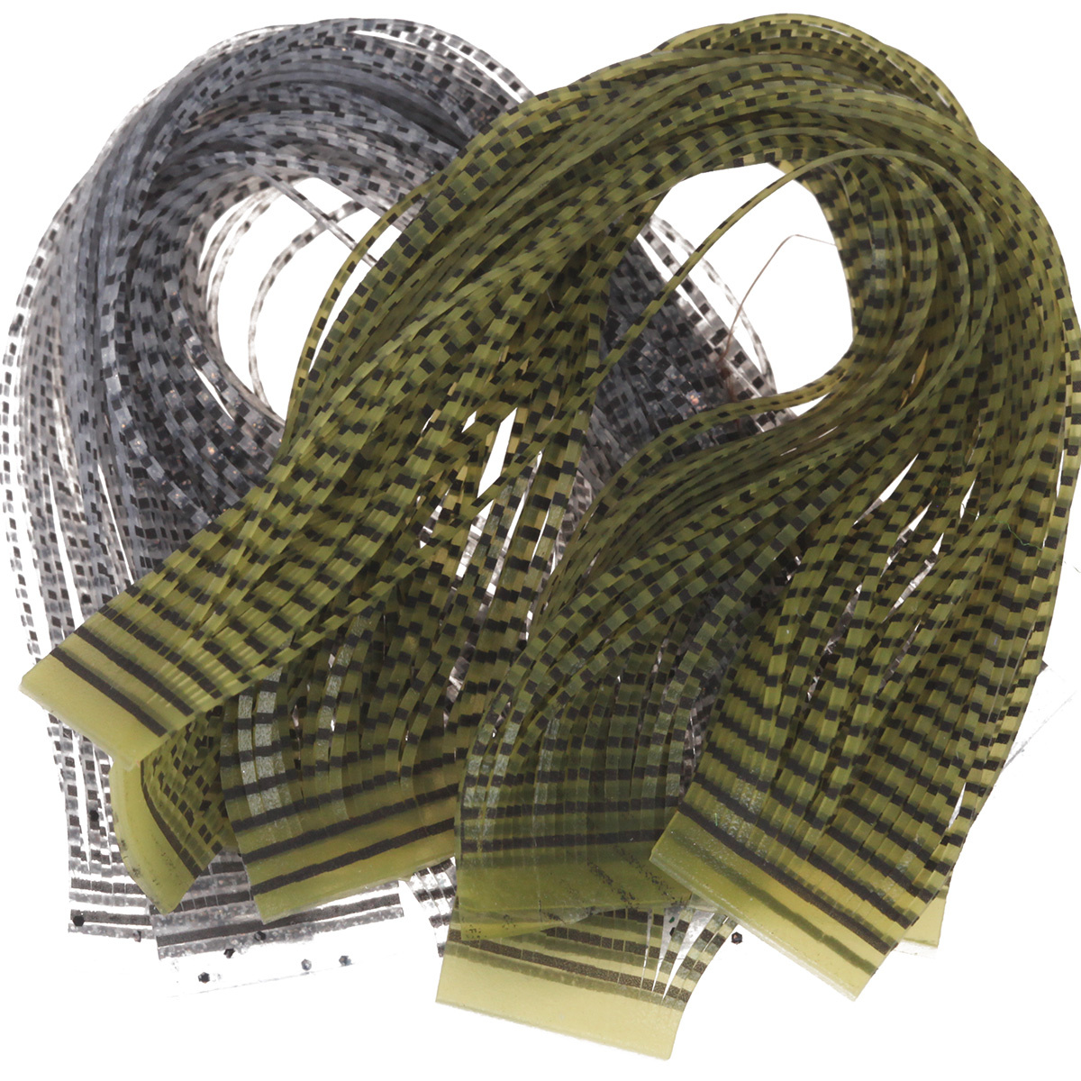 Hareline Grizzly Flutter Legs BB Orange | Fly Tying \ Stretch | Taimen