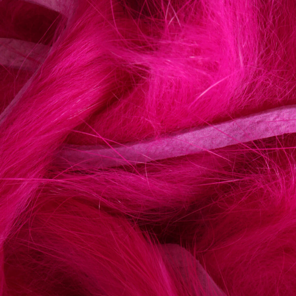 Hareline Micro Rabbit Strips Hot Pink | Fly Tying \ Furs \ Zonkers | Taimen