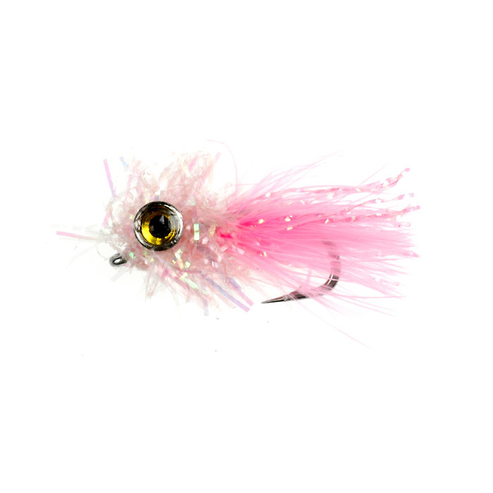 Johns Bonefish Crystal Critters Pink (232) #4 | Fishing Flies ...